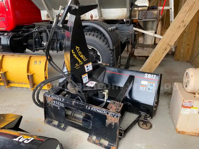 Caterpillar Skid Steer Snow Blower Attachment | AllSurplus