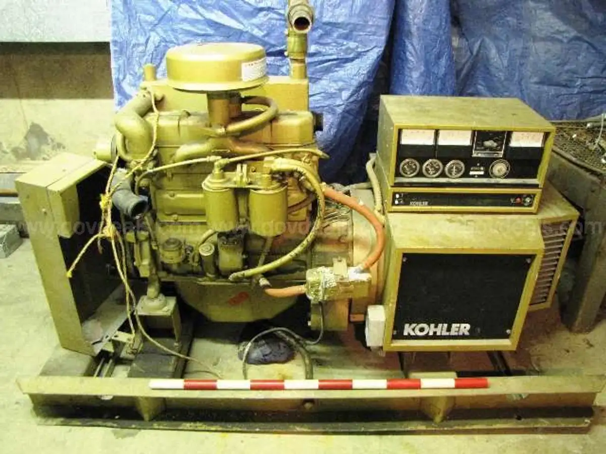 KOHLER 30 KILOWATT GENERATOR SET | GovDeals