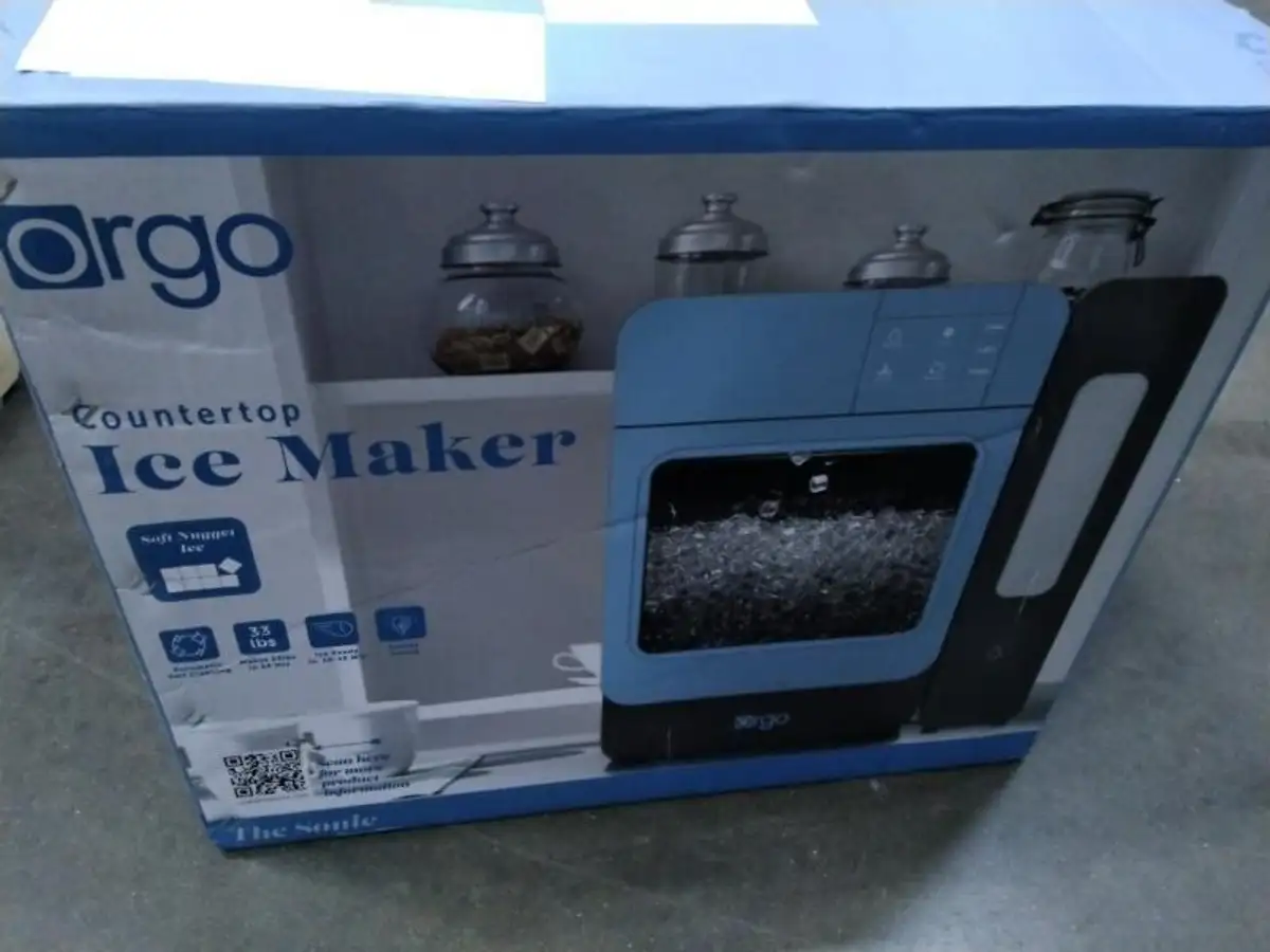 Orgo RGS1506 The Sonic Countertop Ice Maker, Nugget Ice Type, Blue ...