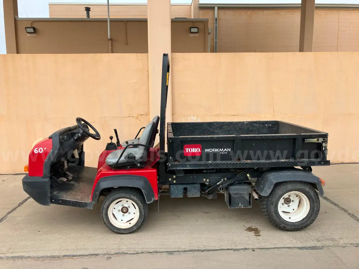 Toro Workman HDX | GovDeals