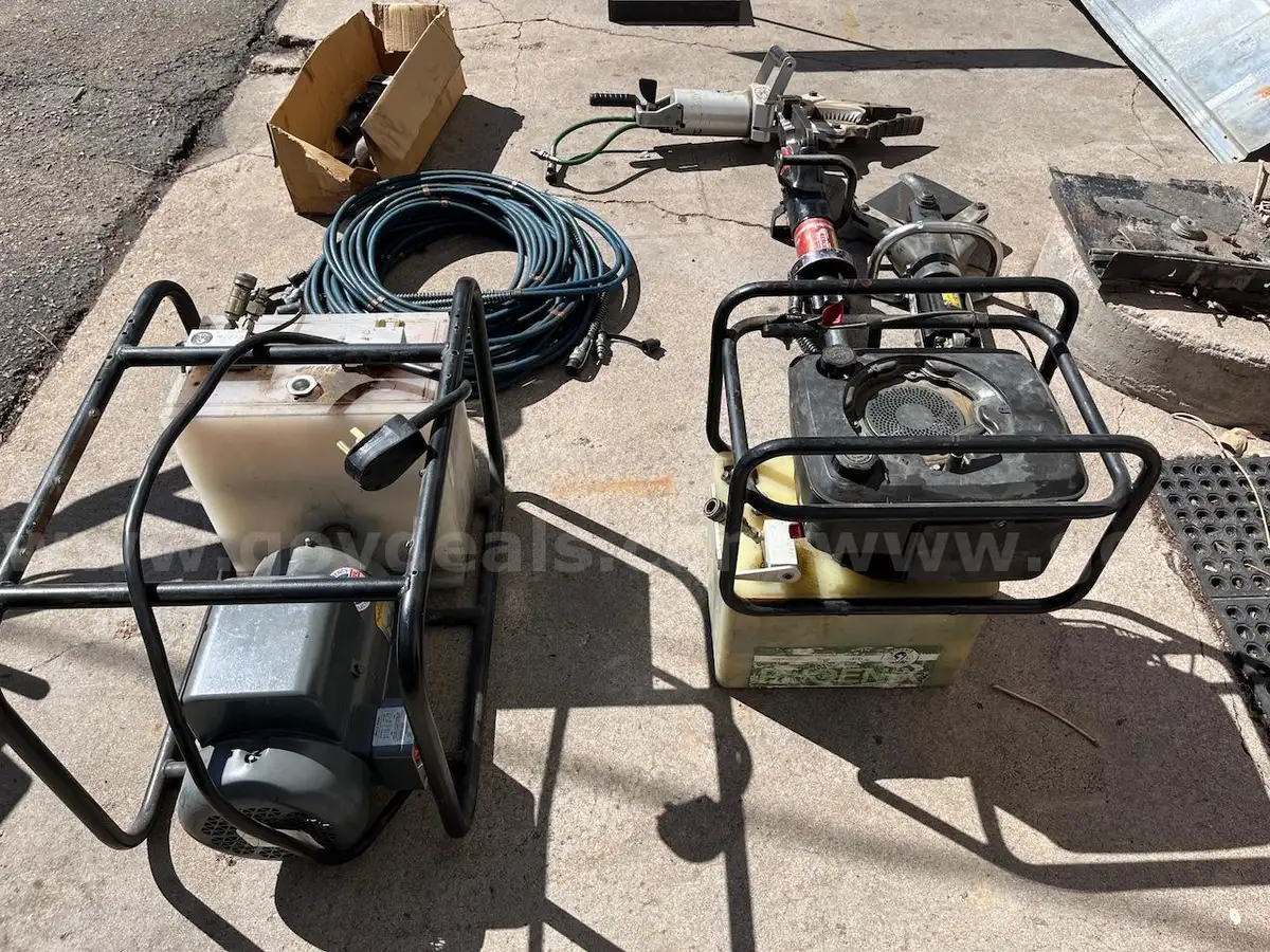 Lot of Phoenix and Hurst Extrication Equipment | AllSurplus