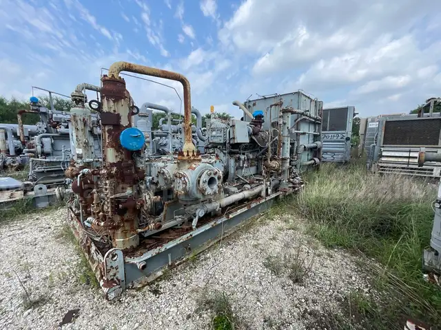 Dresser Rand VIP-4 Natural Gas Compressor Skid | AllSurplus