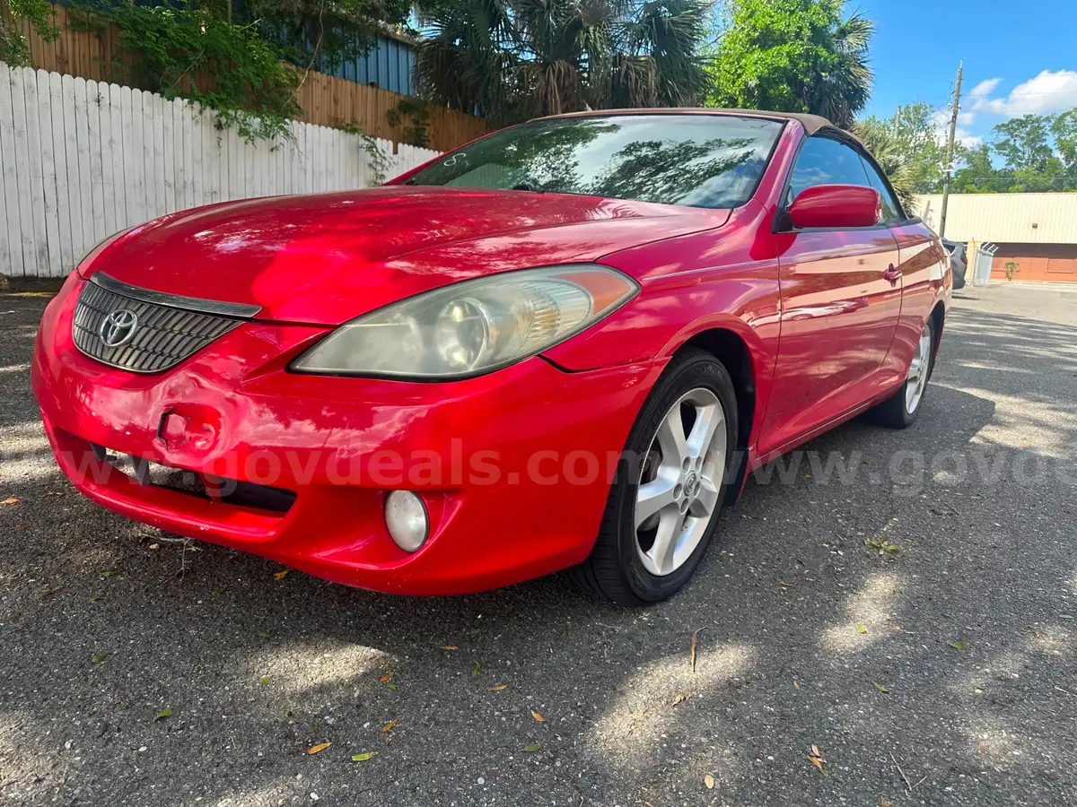 2005 Toyota Camry Solara SLE Convertible | AllSurplus