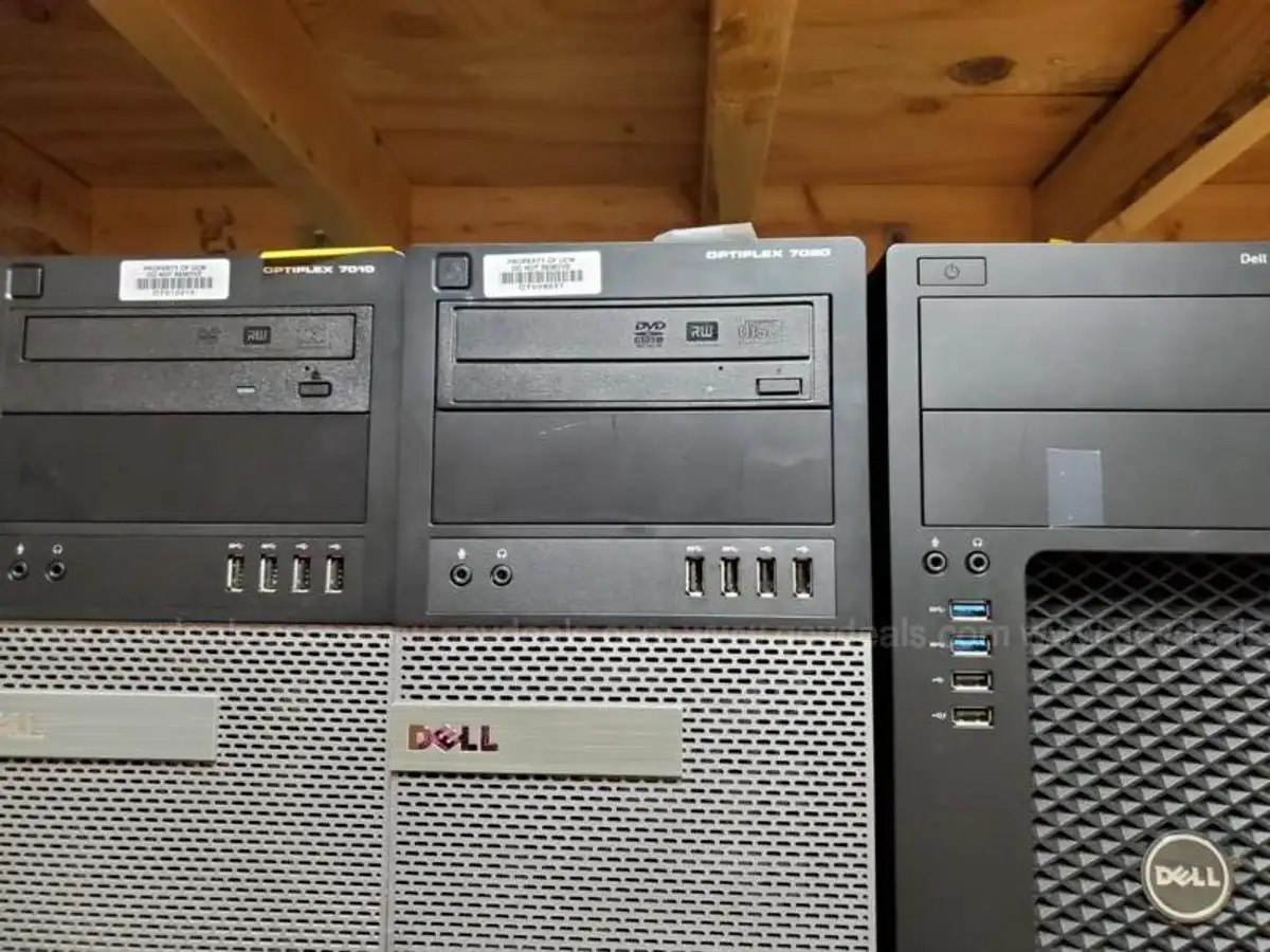 6 Dell towers | AllSurplus