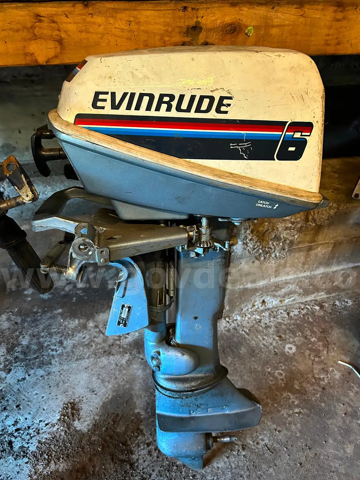 6 hp Evinrude outboard motor | AllSurplus