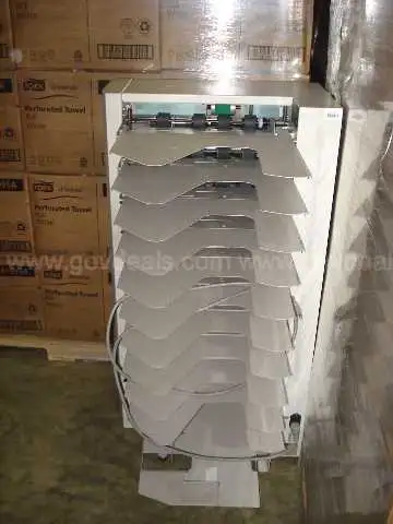 MAXXM 10 BIN VERTICAL COLLATOR - OPERATIONAL | GovDeals