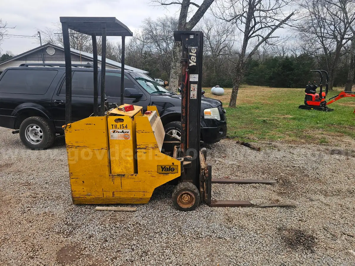 yale stand up forklift | AllSurplus