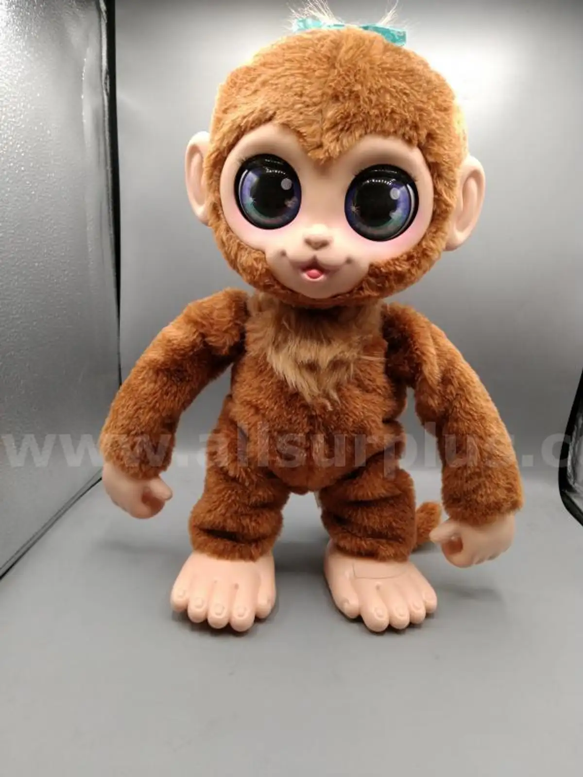 Just Play furReal Peanut The Playful Monkey Interactive Toy 15-inch ...