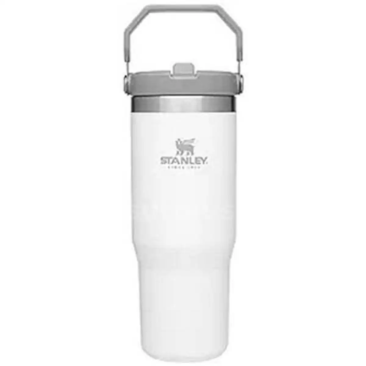 Stanley 30 oz Stainless Steel Ice Flow Flip Straw Tumbler Polar ...