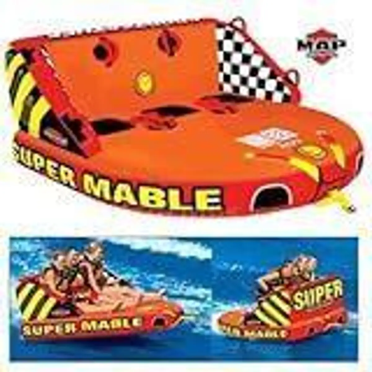 Airhead Super Mable Towable Tube 1-3 Rider Towable Tube | AllSurplus ...