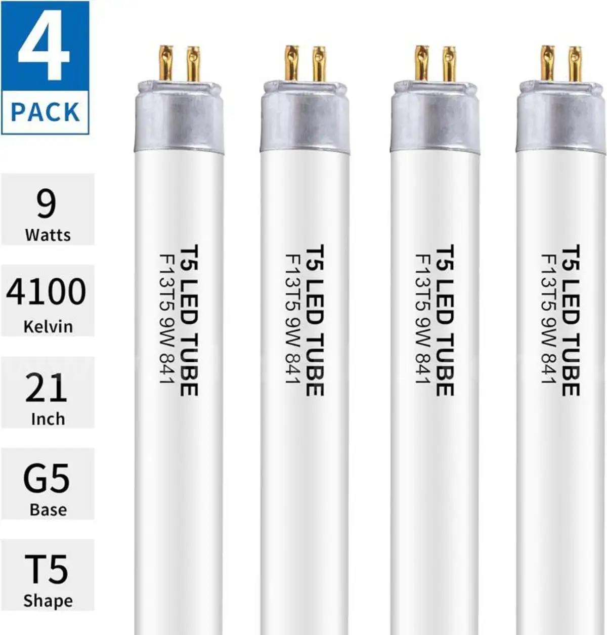 Wesome Lighting 21 Inch F13T5/CW LED Replacement Bulb 4pk | AllSurplus ...