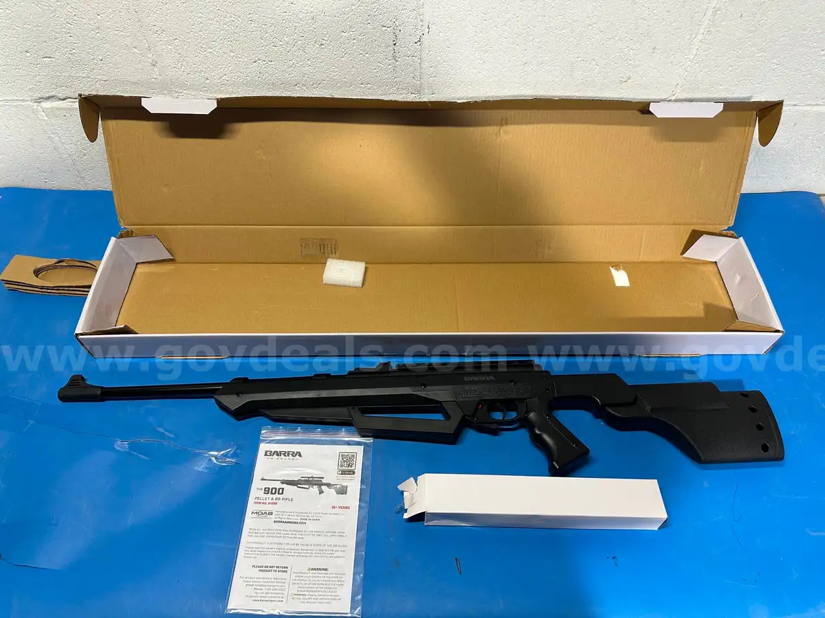 BRAND NEW Barra Air Guns Sportsman 900 BB Gun Rifle for Adults, Pellet ...