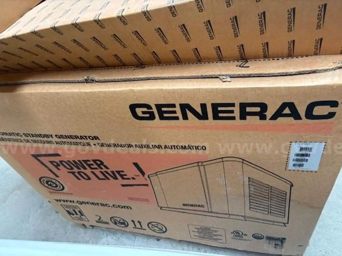 Generac Guardian 7kW Propane Generator | AllSurplus