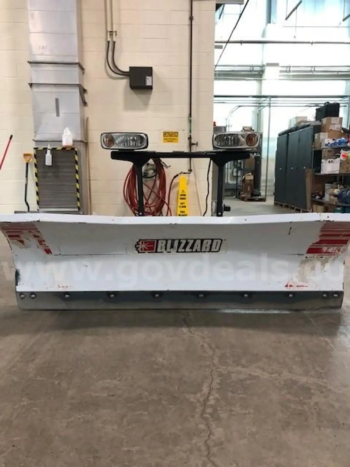 8’ Blizzard Snow Plow (PARTS ONLY) | AllSurplus