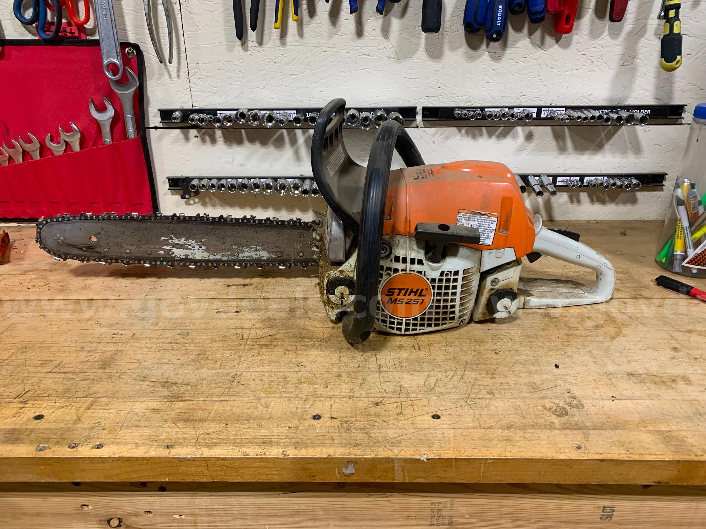 Used Stihl Chainsaw MS 251 GovDeals