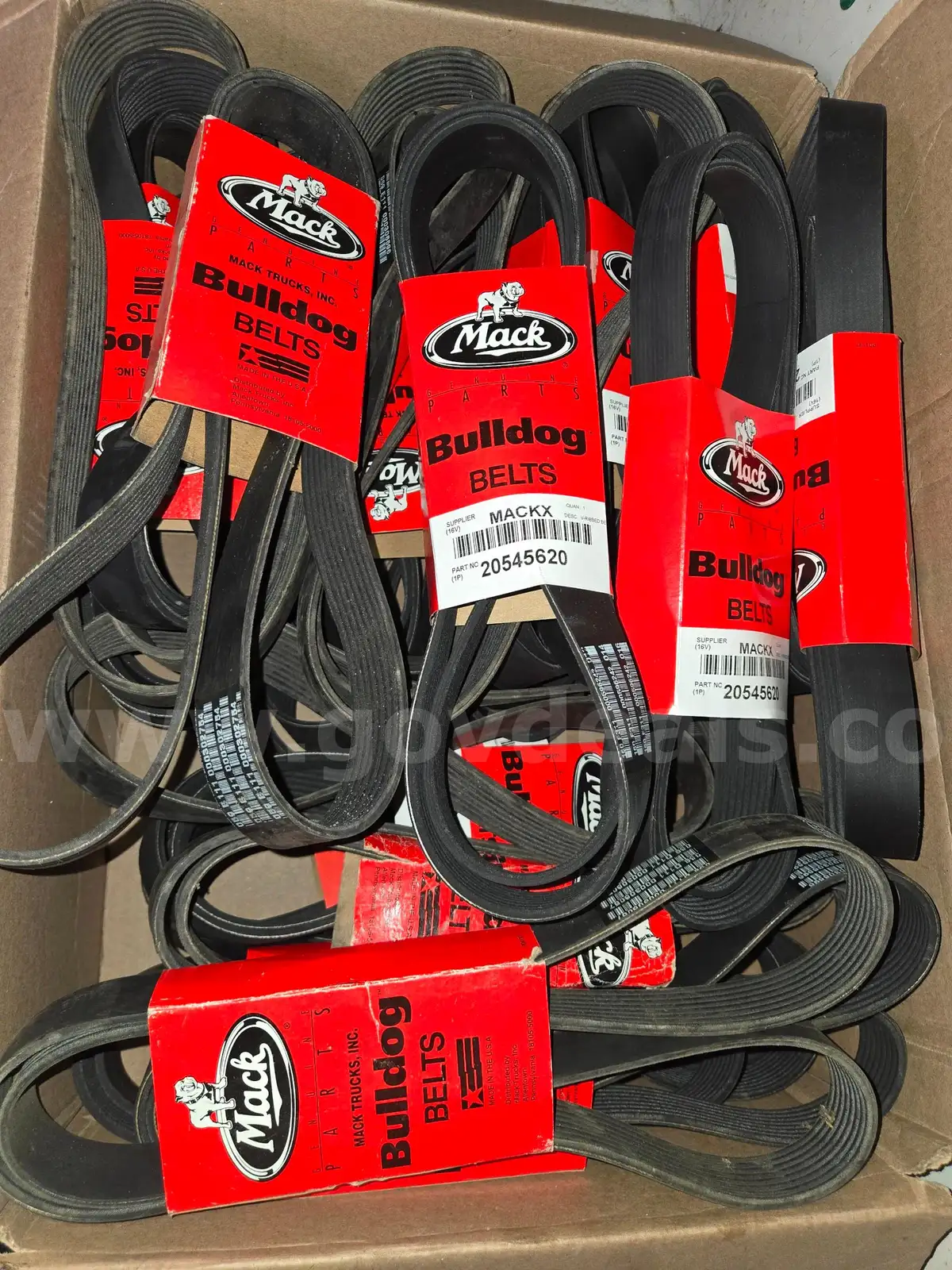 MACK SERPENTINE BELT PART# 2054560 LOT OF 28 | AllSurplus