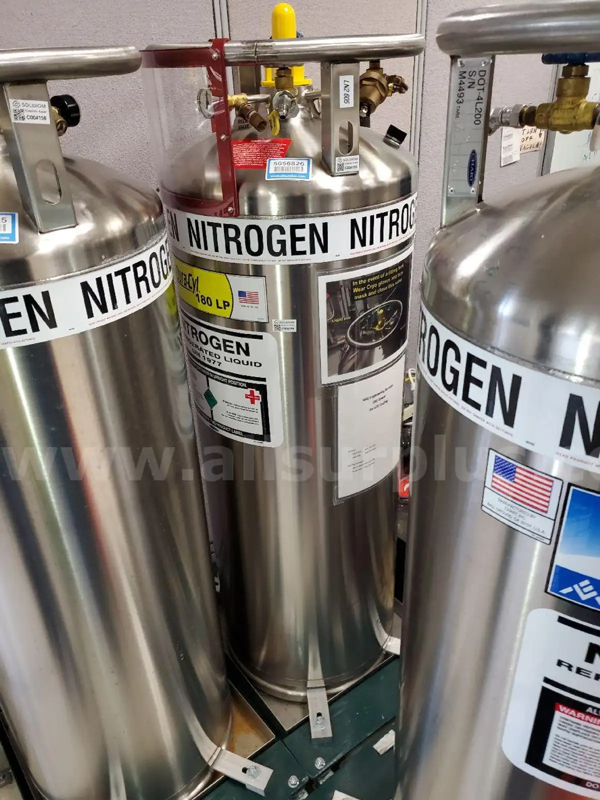 Chart Dura-Cyl 180LP Liquid Nitrogen Supply Dewar | AllSurplus