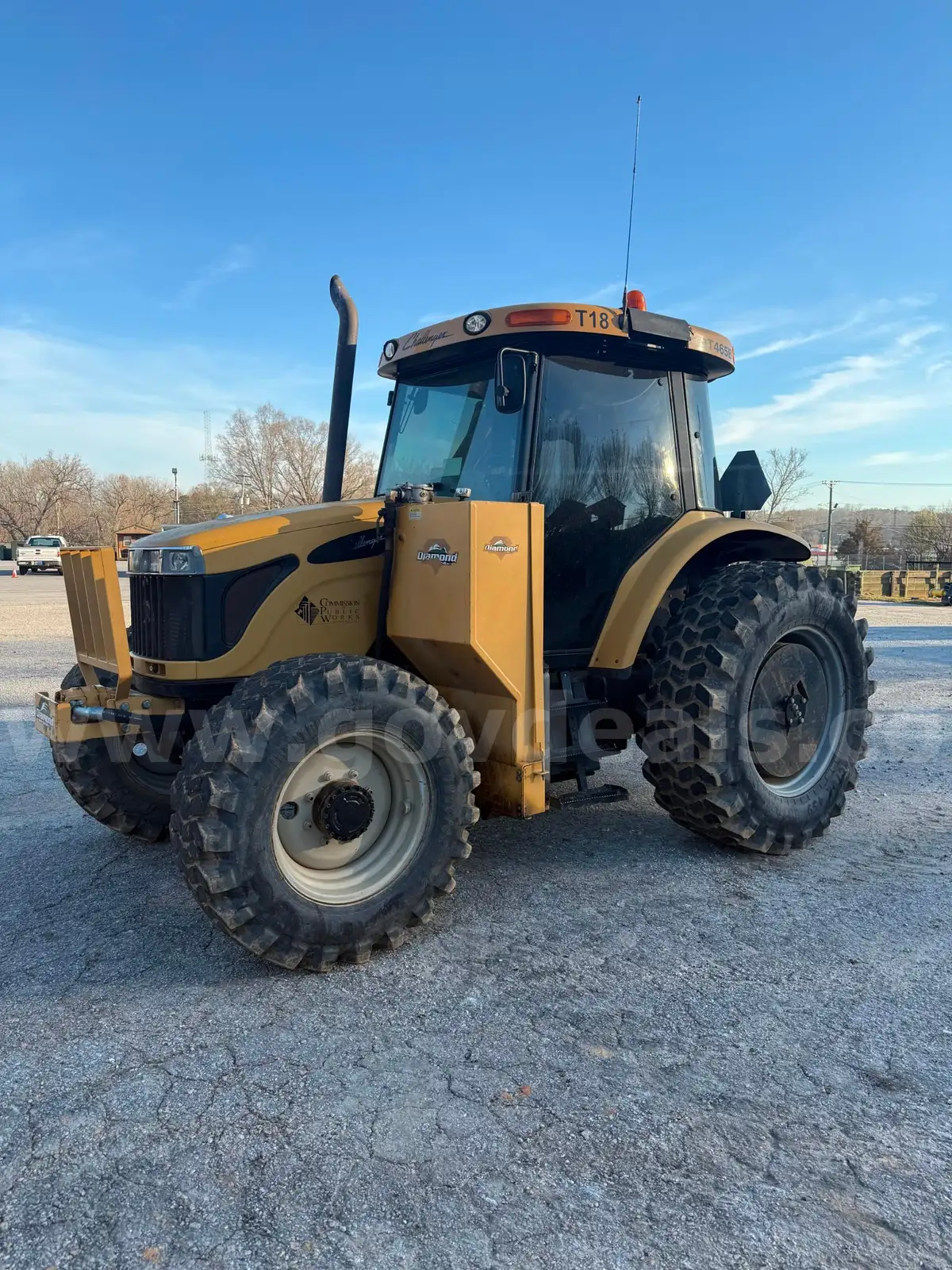 2011 Challenger Tractor MT465B with Boom | GovDeals
