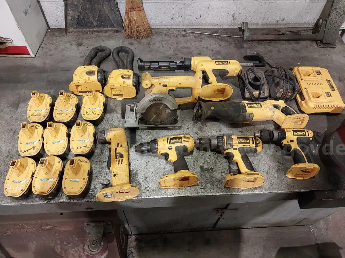 18V Dewalt tool lot | AllSurplus