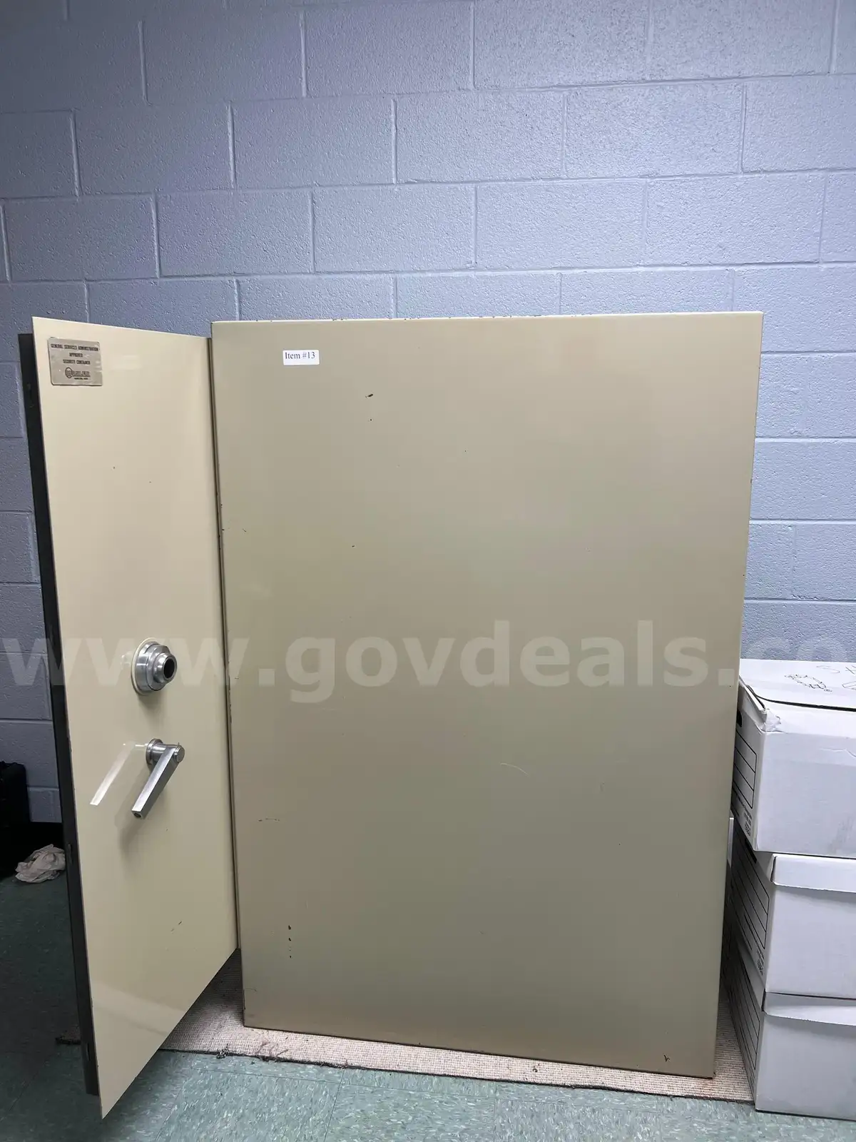 Mosler Map & Plan Security Container Safe C6 | AllSurplus