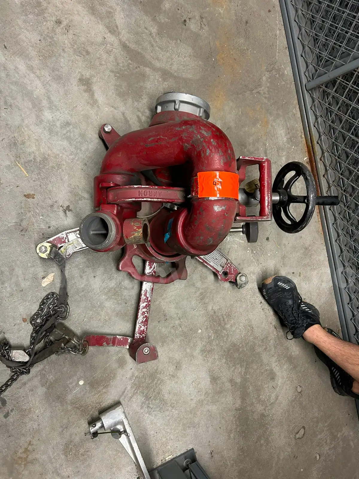 Akron Ground Monitor - 4" Storz Intake (#47) | AllSurplus