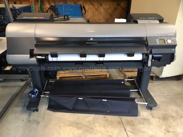 Canon Image Prograf IPF8300 | GovDeals