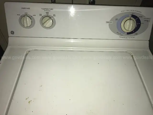GE washer machine | GovDeals