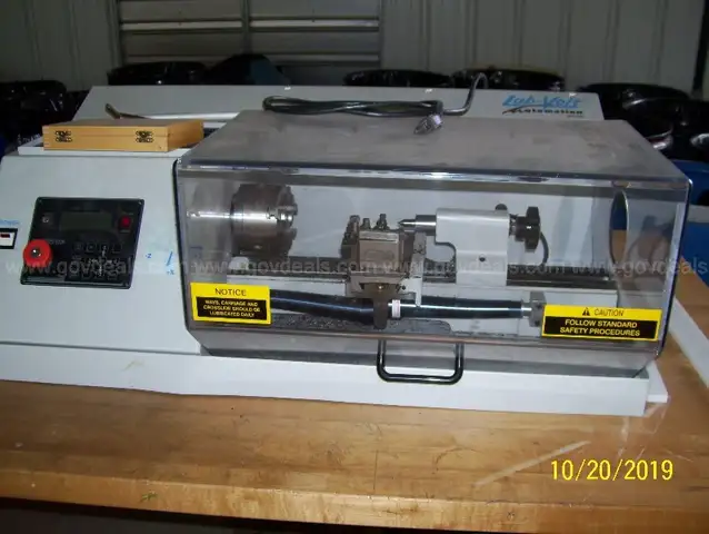 LAB VOLT 5500-BO CNC LATHE TRAINER LOT OF 2 | GovDeals