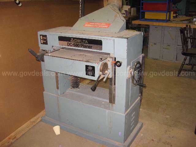 Delta DC 580 Planer GovDeals