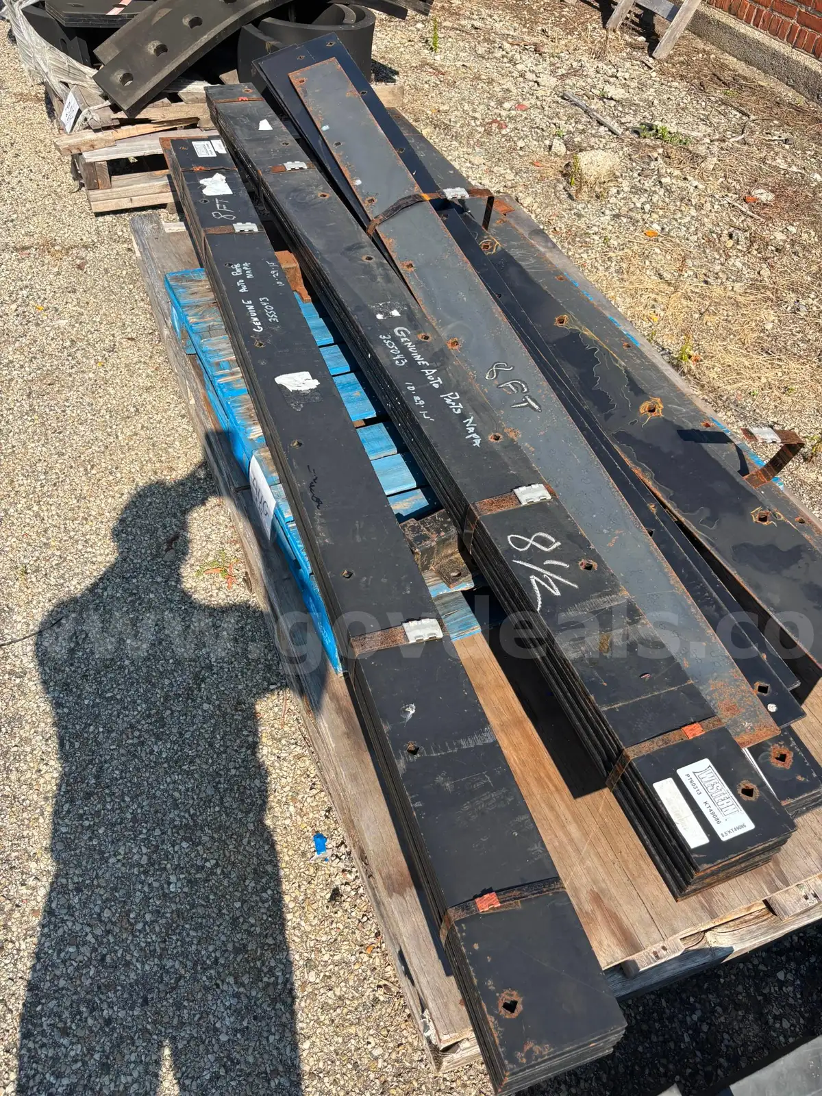 Skid Snow Plow Plates | GovDeals