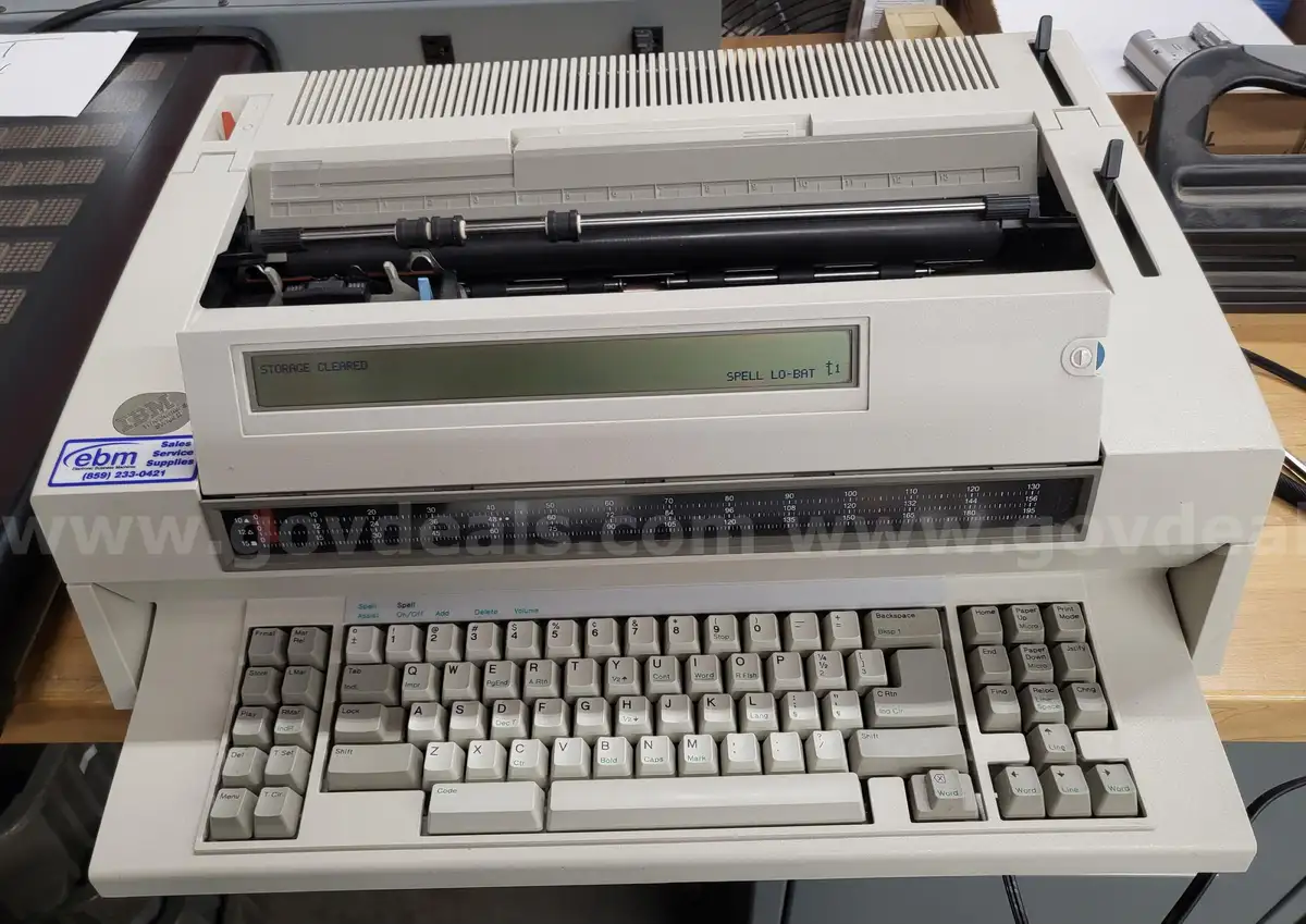 IBM WHEELWRITER 30 SERIES | AllSurplus