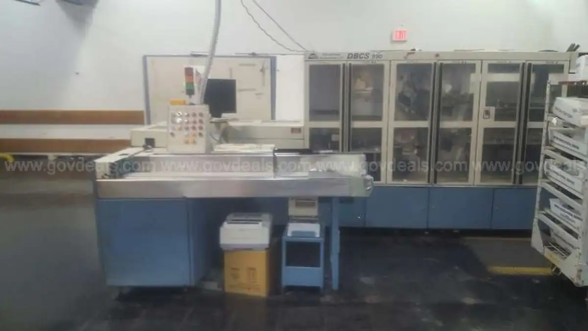 Mail Sorter Machine - DBCS Phase 1 | GovDeals