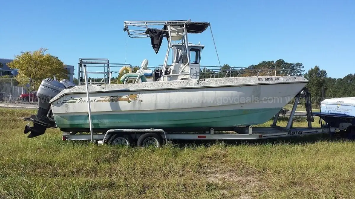 1996 Sea Cat SL1 Boat (129531 DC) | GovDeals