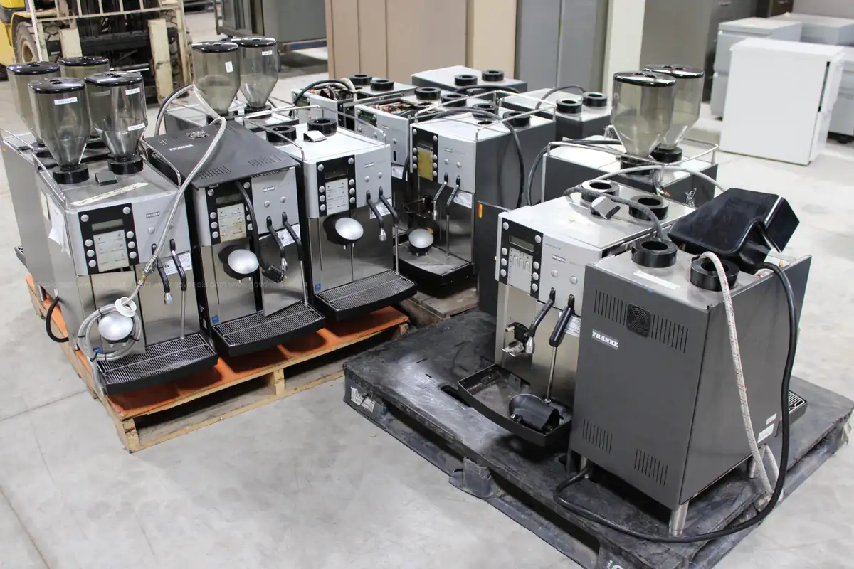 (Lot of 13)Franke Evolution Coffee Machines | GovDeals