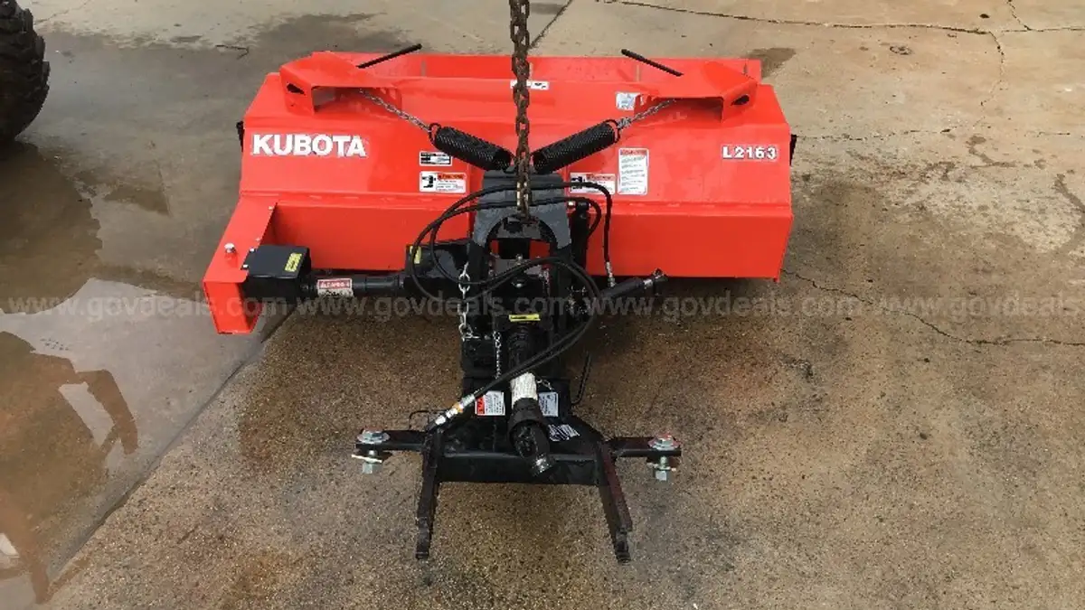 Kubota Rotary Broom | GovDeals