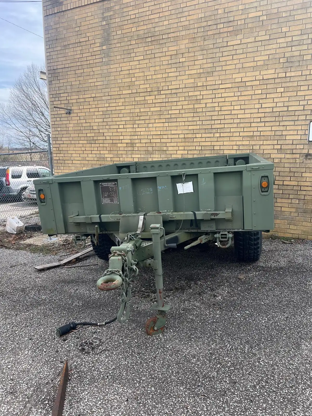Military Cargo trailer. 2008 model | AllSurplus