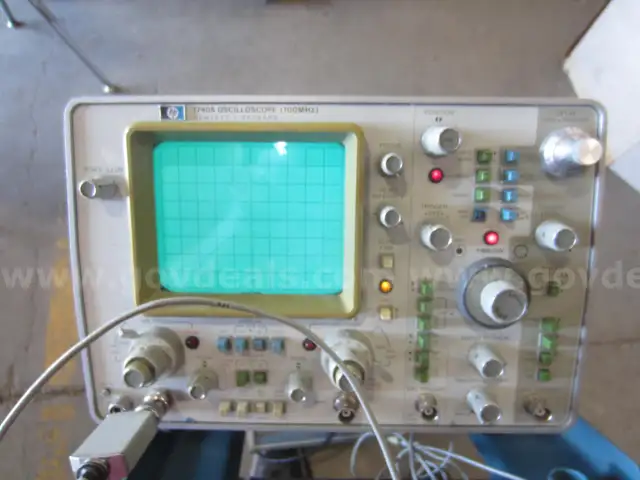HP 1740A Oscilloscope | GovDeals
