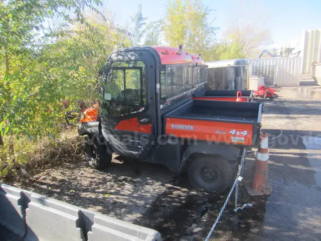 Kubota RTV 1100 Diesel 4x4 | AllSurplus
