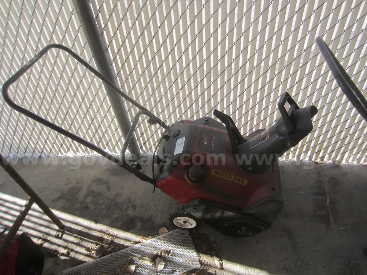 Toro CCR 2450 Snowblower | GovDeals