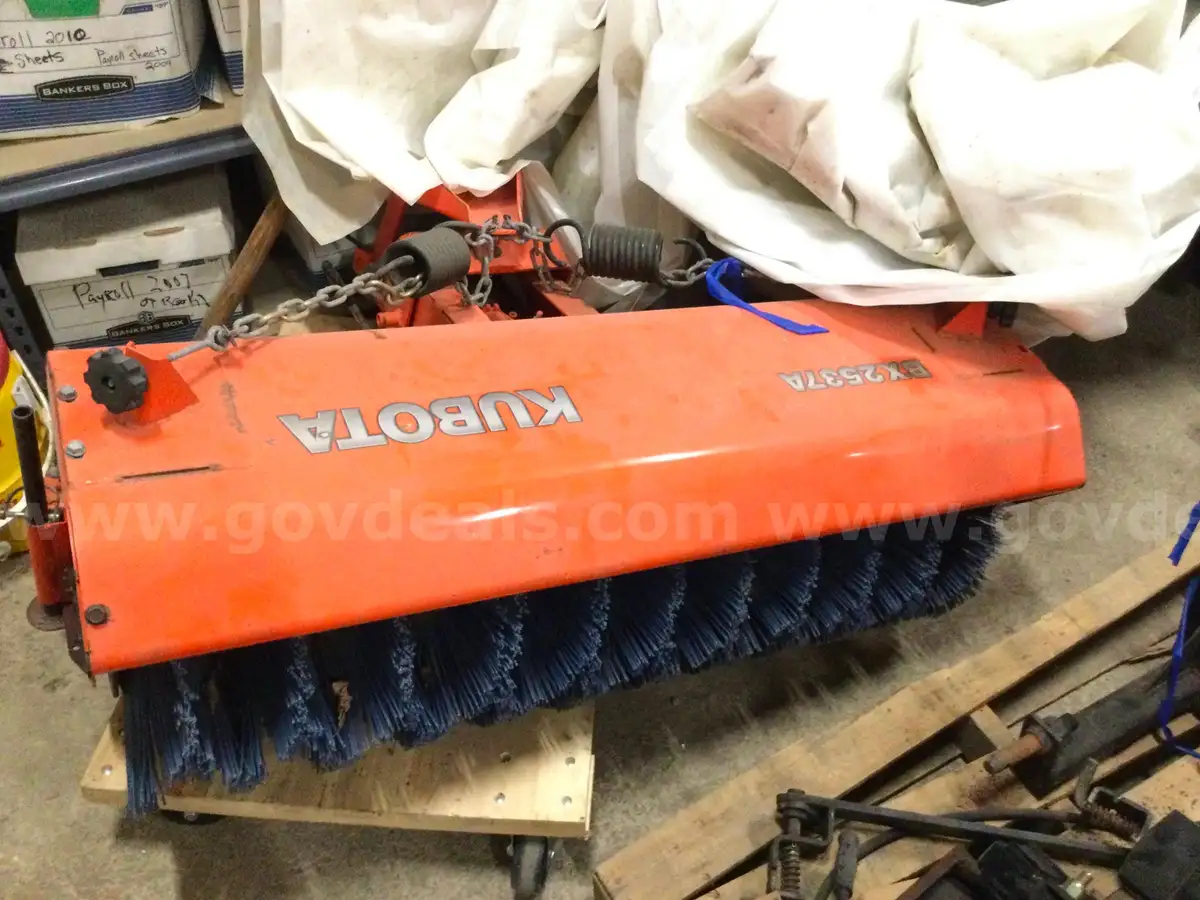 Kubota BX2537A Sweeper Broom | AllSurplus