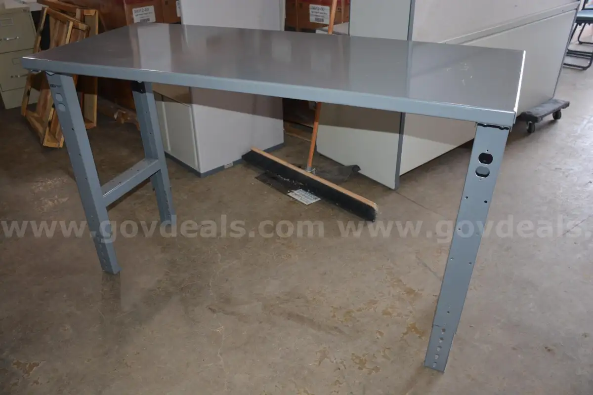 Uline Metal Packing Table | AllSurplus