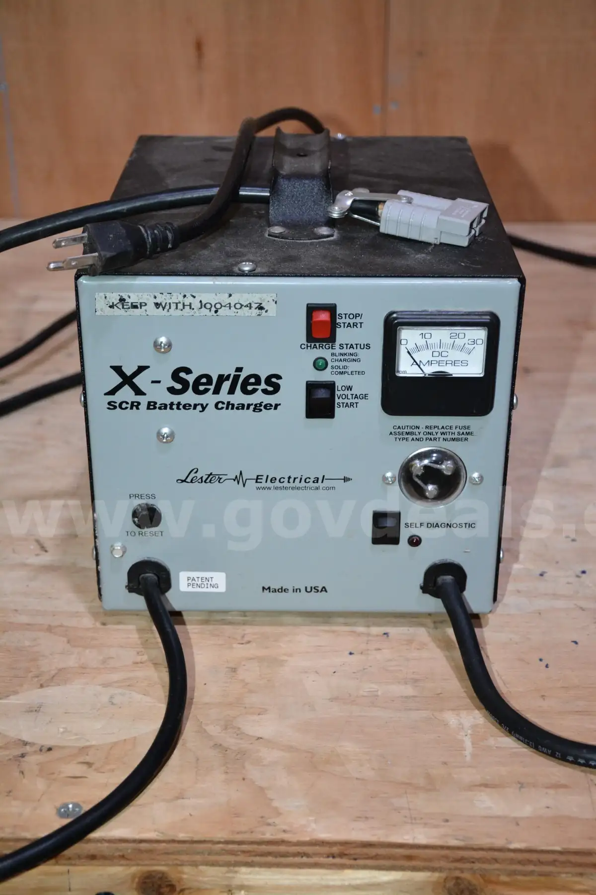 Lester Electrical X-Series SCR Battery Charger | GovDeals