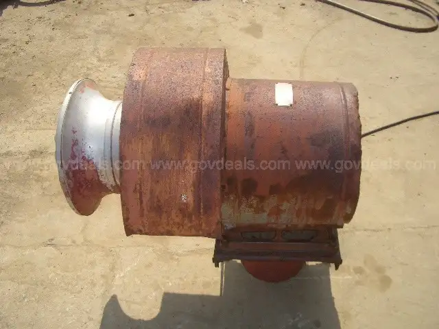 Sterling Model M 5 HP Warning Fire Siren | GovDeals