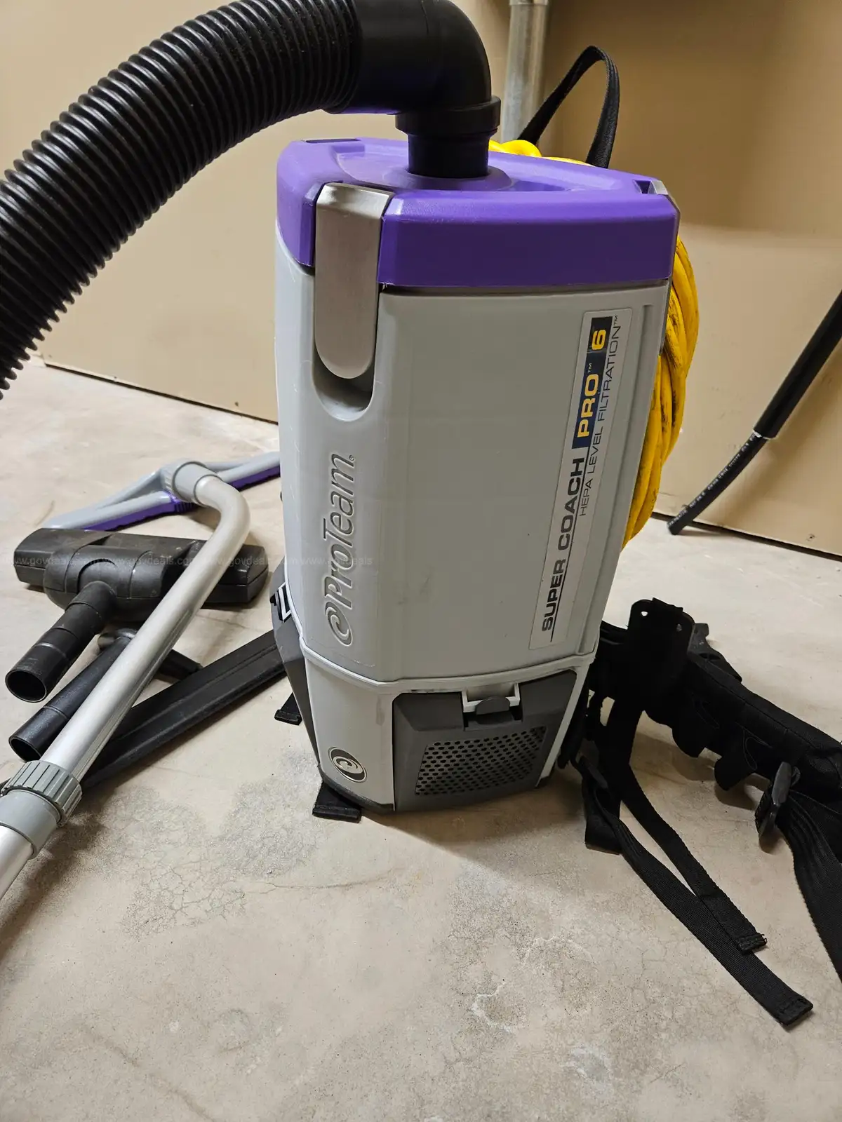 ProTeam Backpack Vacuum | AllSurplus