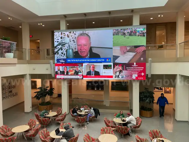 Large Video Display Unit 23.62 ft wide by 12.6 ft tall | AllSurplus