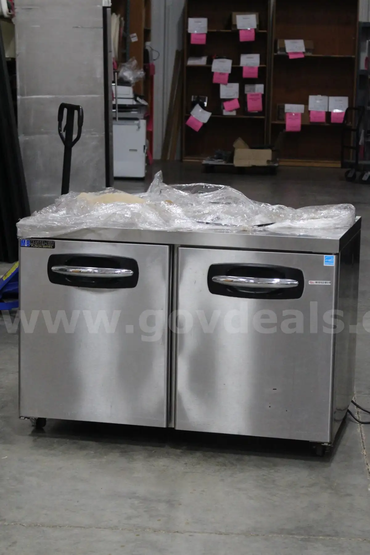 (1) Master-Bilt UR48A Under-Counter Commercial Refrigerator – Stainless Steel – Working | GovDeals