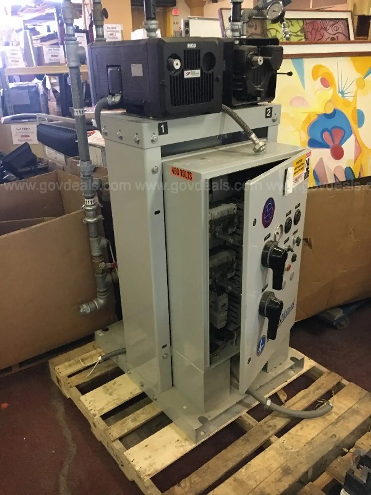 Beacon Medaes Lifeline Medical Vacuum System - very low hour meter ...