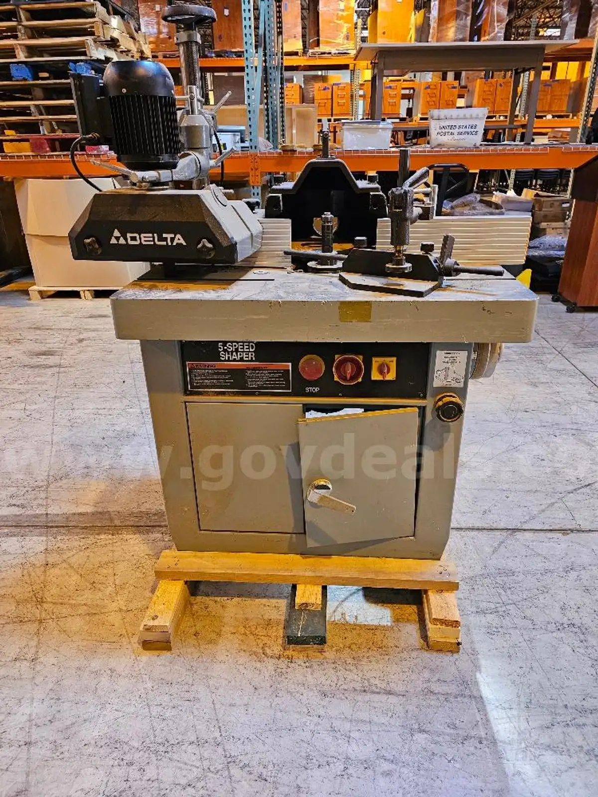 DELTA 5-SPEED SHAPER MACHINE - (model 43-791) | AllSurplus