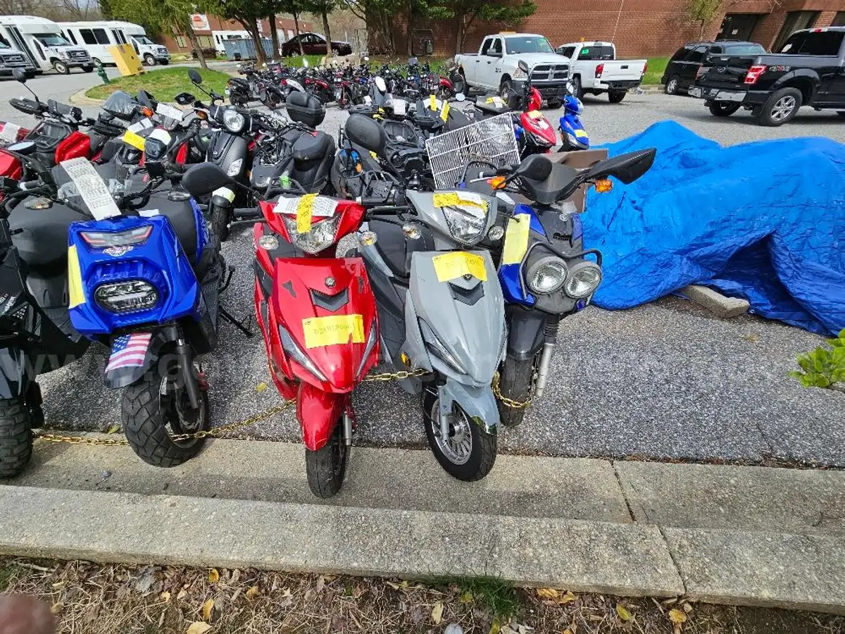 Gas Powered Mopeds - Lot of 4 | AllSurplus