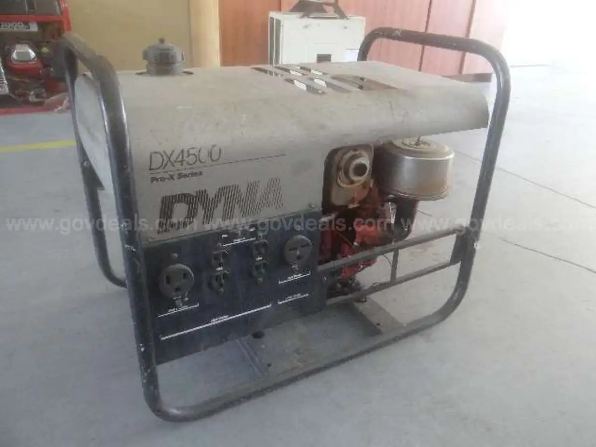 Dyna Generator DX – 4500 watt | GovDeals